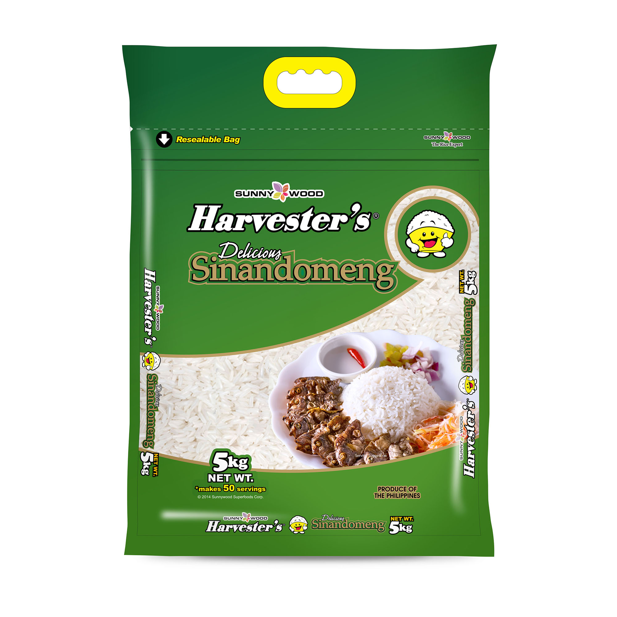 HARVESTERS SINANDOMENG RICE 5KG | Lazada PH
