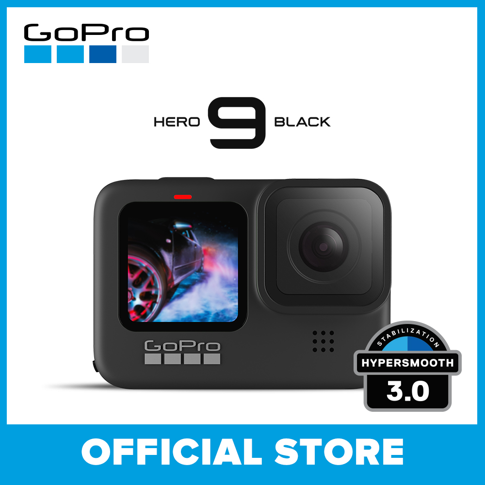 [Bundle พื้นฐาน] GoPro HERO9สีดำ5K และ20MP รูปภาพ/ 2ก้อน • 128การ์ด GB SD - GoPro Global - ThaiPick