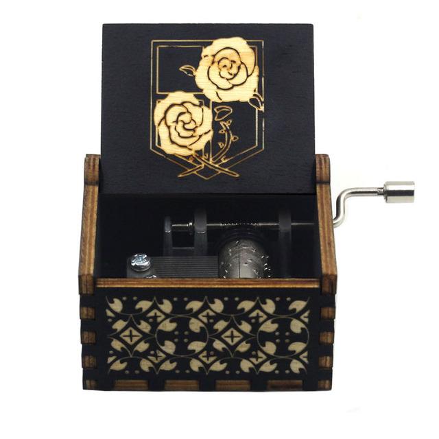 Vintage Wooden Music Box You Are My Sunshine I Love You Godfather Queen ...