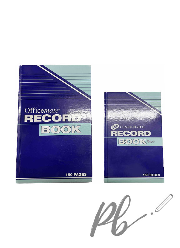 Officemate / Veco Record Book Logbook (also available in Mini Size ...