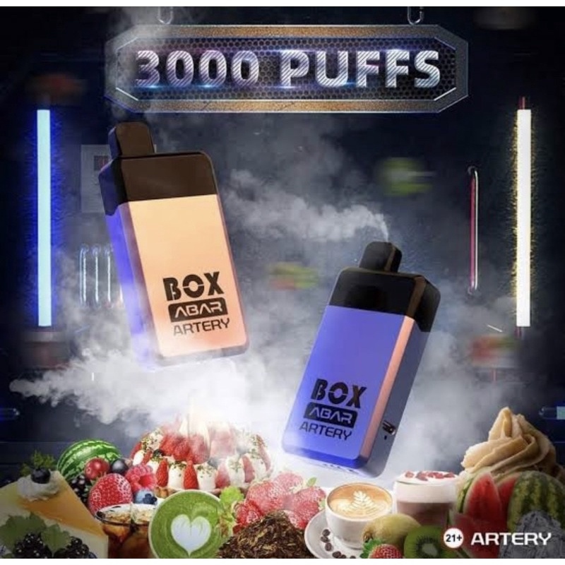 Artery Box 3000 Puffs Disposable Pod ABAR | Lazada PH