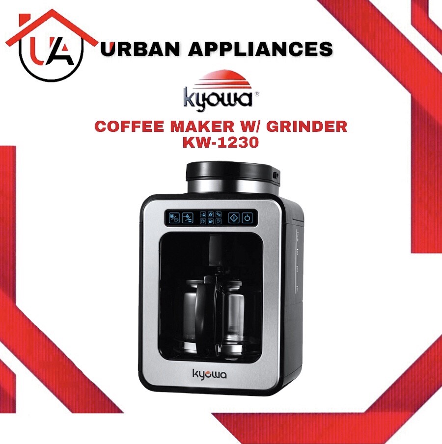 Kyowa Coffee Maker with Grinder KW-1230 Fine Grind Coffee Grounds 4 ...