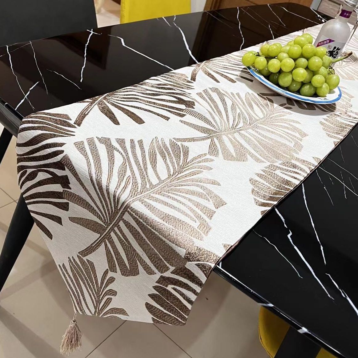 4，6，8 seater Table Runner Embroidery Dining Table Runner Center Table ...