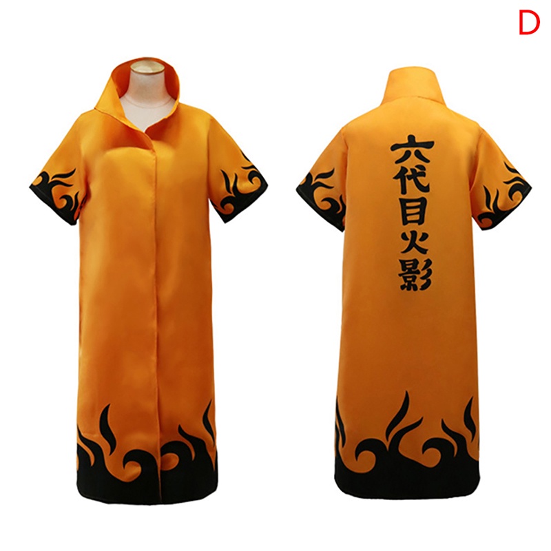 【Ready Stock】(Homeliving01)Anime Naruto Cosplay Cloaks Hokage Namikaze ...