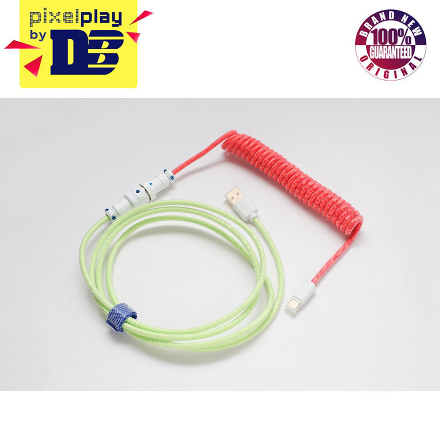 Ducky Strawberry Frog Edition Premicord Coiled Keyboard Cable (DKCC ...