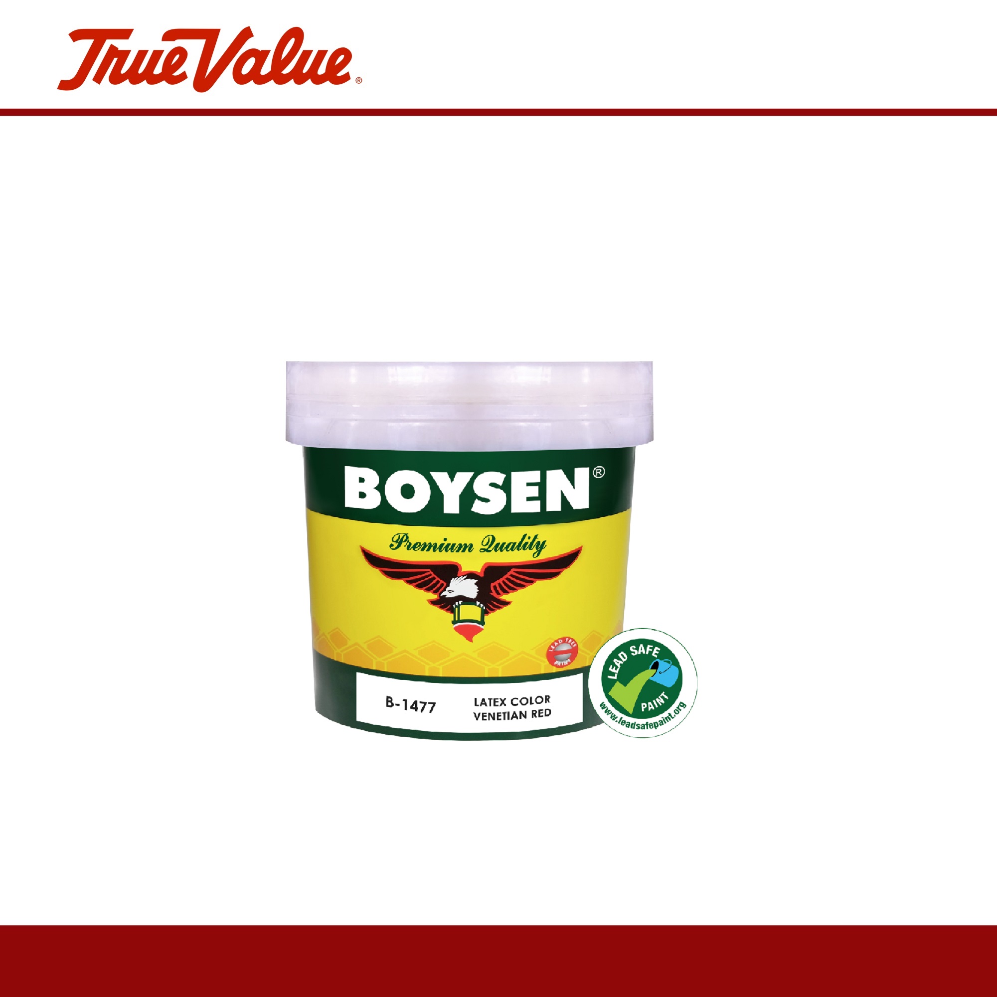 BOYSEN Latex Color Venetian Red B1477 1/4L | Lazada PH