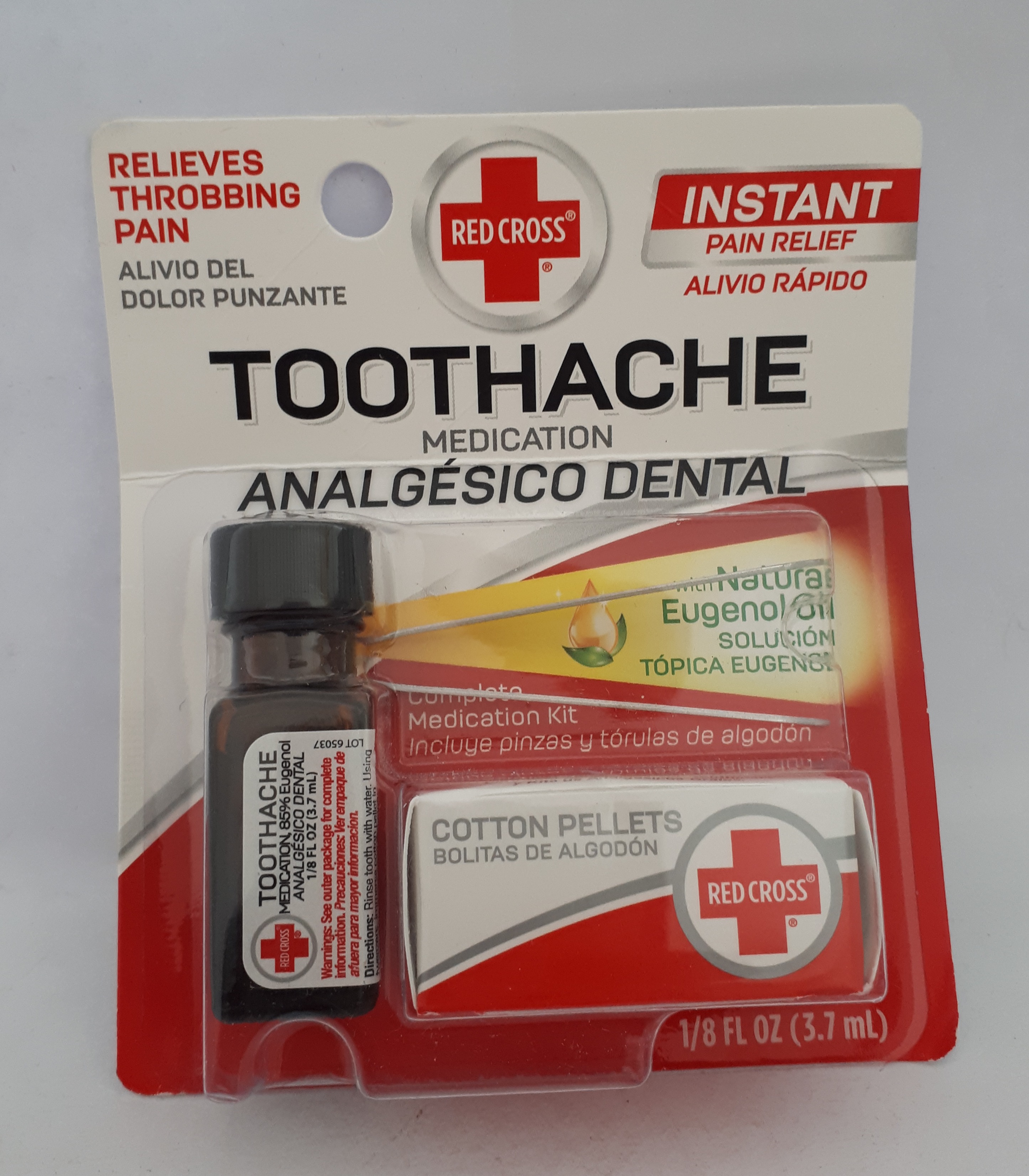 RED CROSS TOOTHACHE MEDICATION 1/8 OZ (3.7ML) | Lazada PH