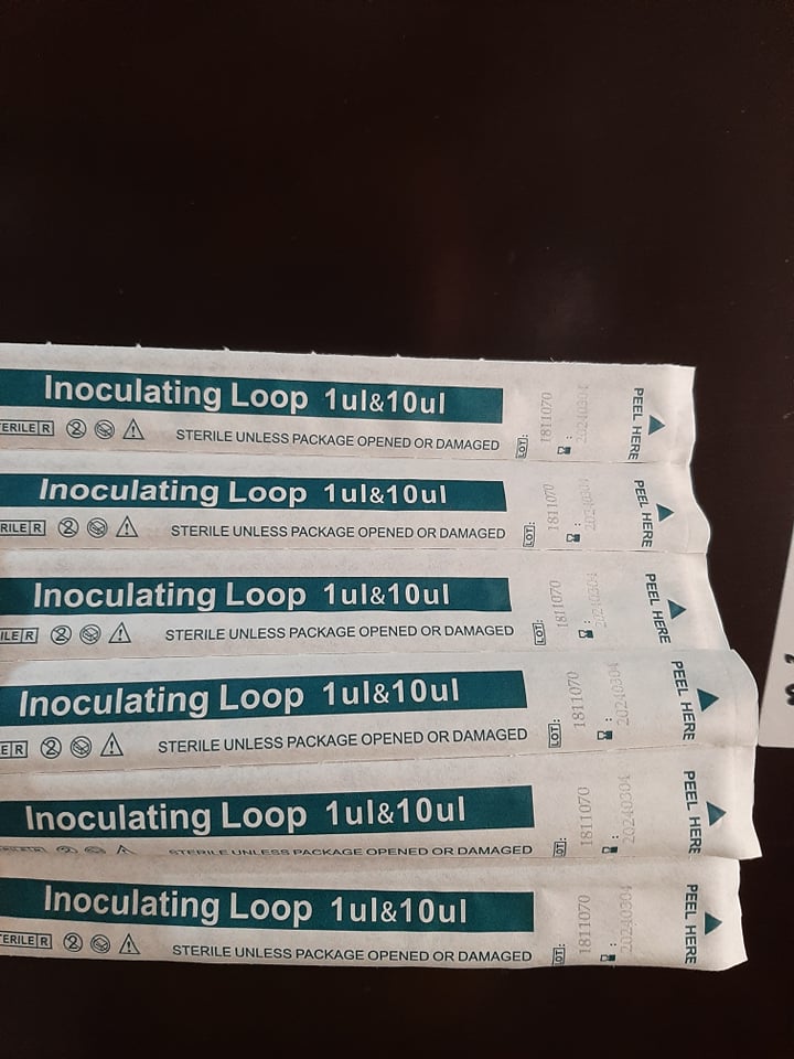 10pcs STERILE INOCULATION LOOP smear loop inoculating loop disposable ...