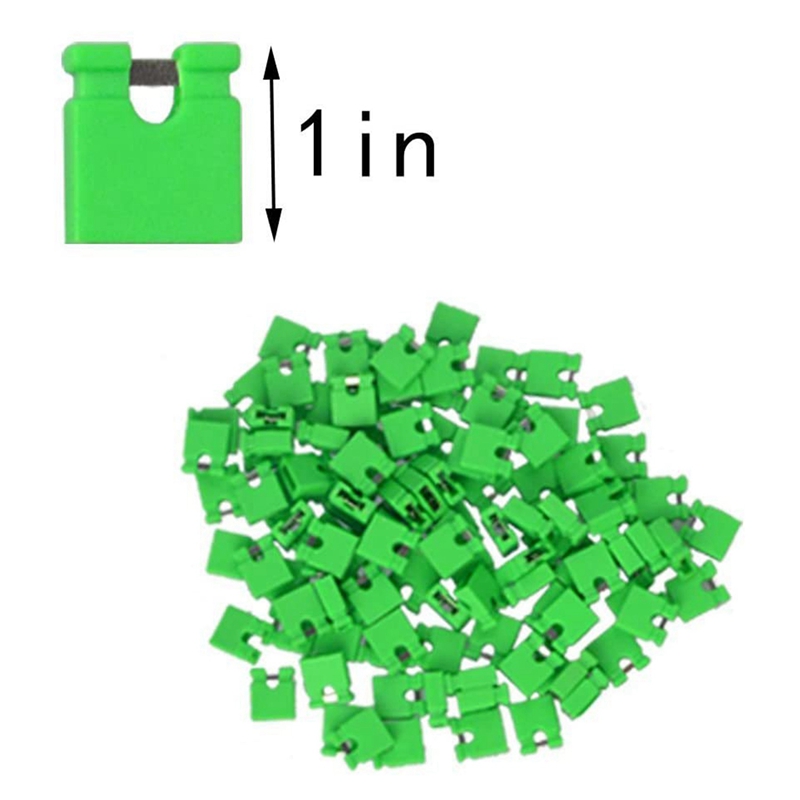 100Pcs 2.54MM Jumper Cap Open Type Shorting Cap Shorting Block Shorting ...