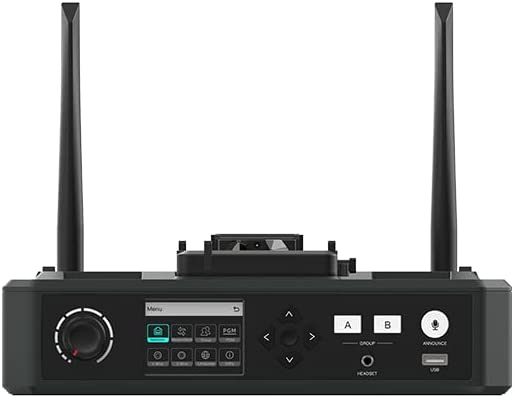 Hollyland Single HUB Base Station +Wired Headset for Hollyland Solidcom ...