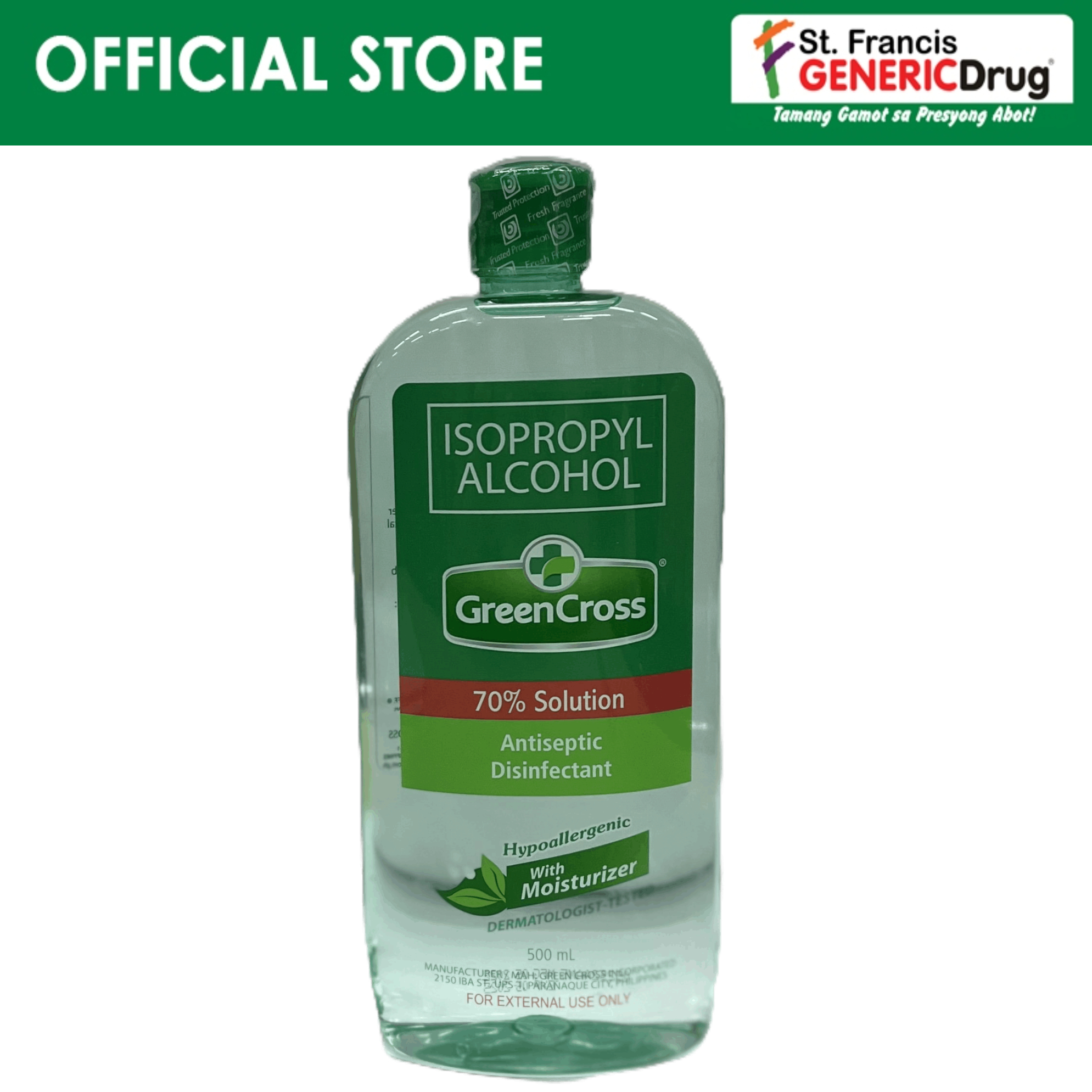 Green Cross Alcohol with Moisturizer | Lazada PH
