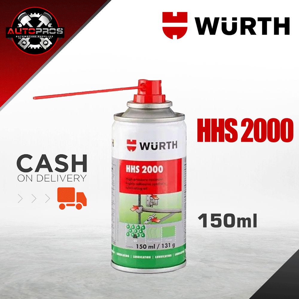 WURTH Adhesive Lubricant HHS 2000 150ml | Lazada PH