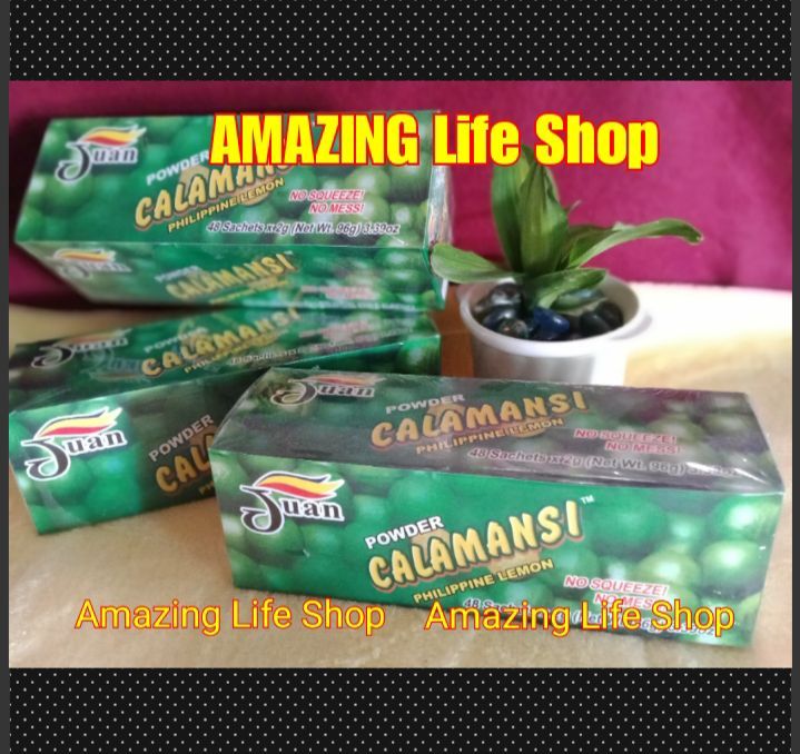 1 BOX CALAMANSI POWDER 48SACHET AUTHENTIC | Lazada PH