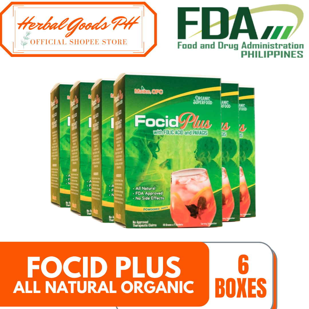 (6 BOX FOCID PLUS )PARAGIS Mix Irregular Menstruation with Folic Acid ...