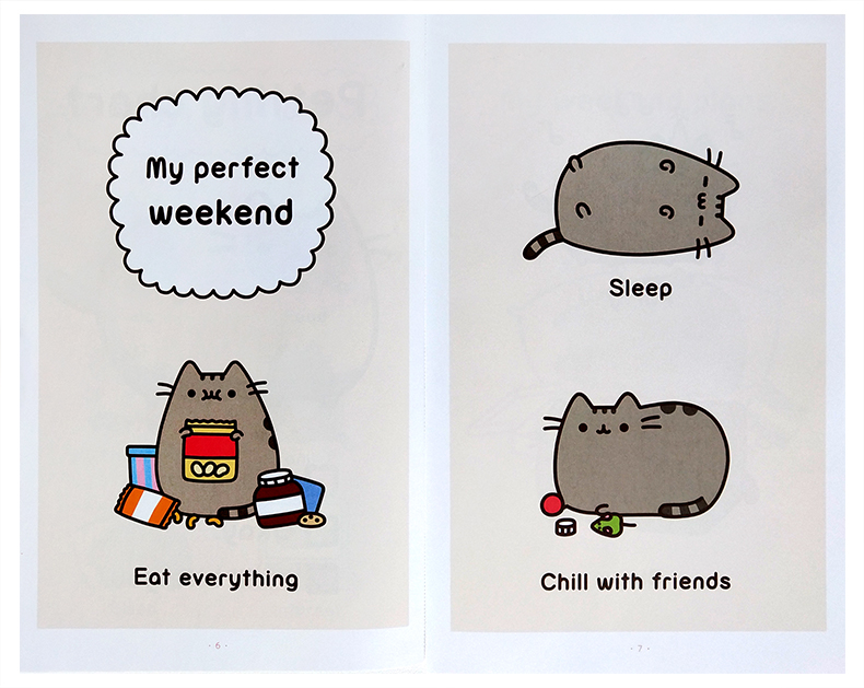 I'm fat Kitty! I am pusheen the cat meow to touch meow story children's ...