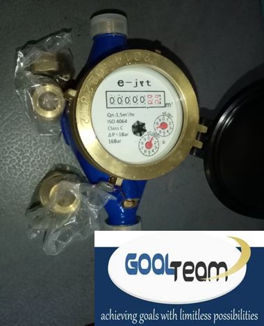 Water Sub Meter Class C (High Accuracy) Brass Body 1/2in (15mm) | Lazada PH