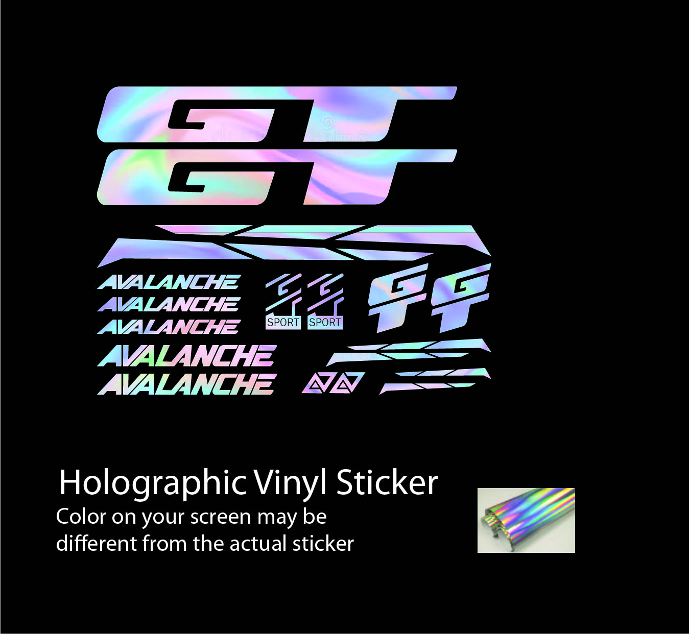 GT AVALANCHE BIKE FRAME DECALS | Lazada PH