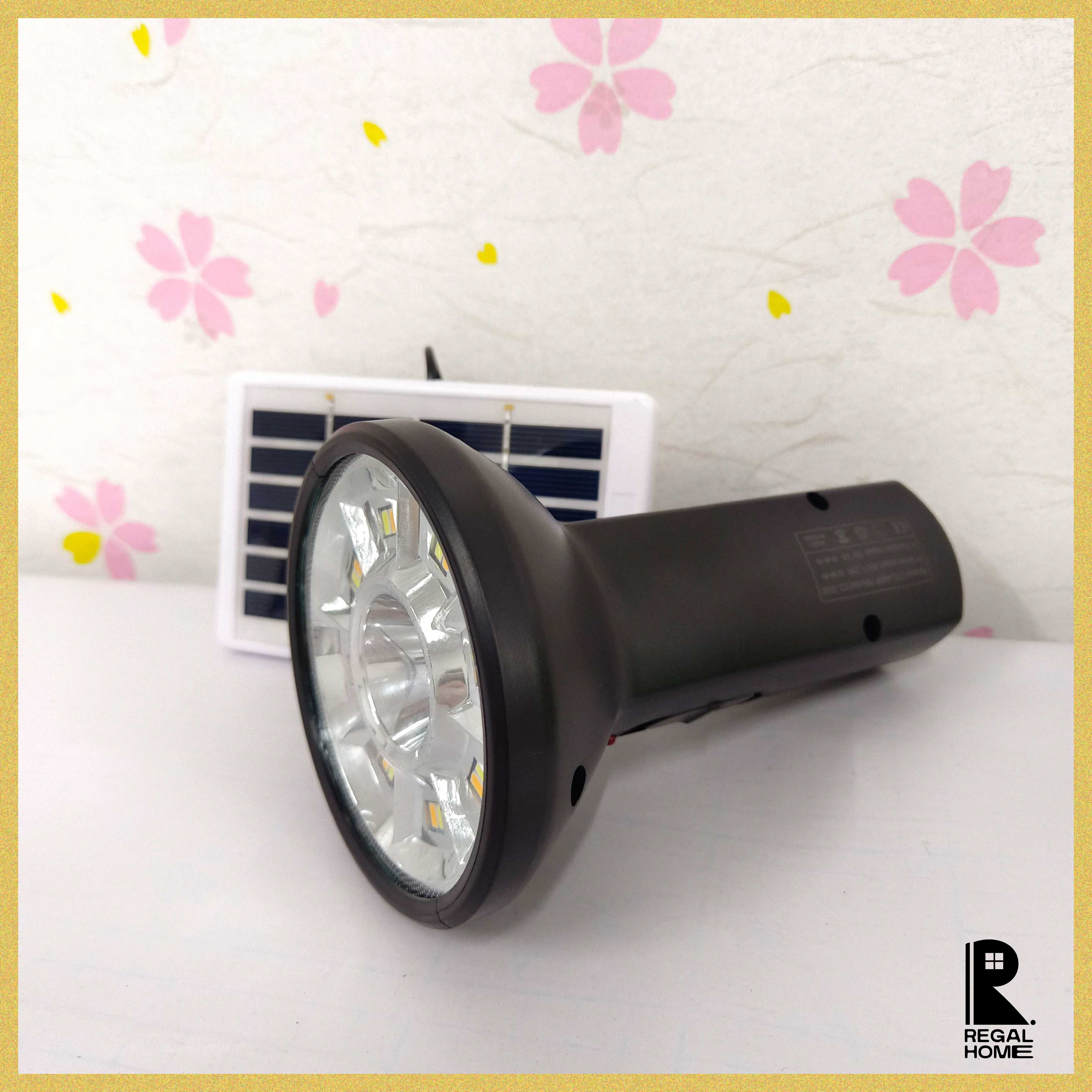 Rechargeable Portable Solar Lighting System With Emergency Flash Light ...