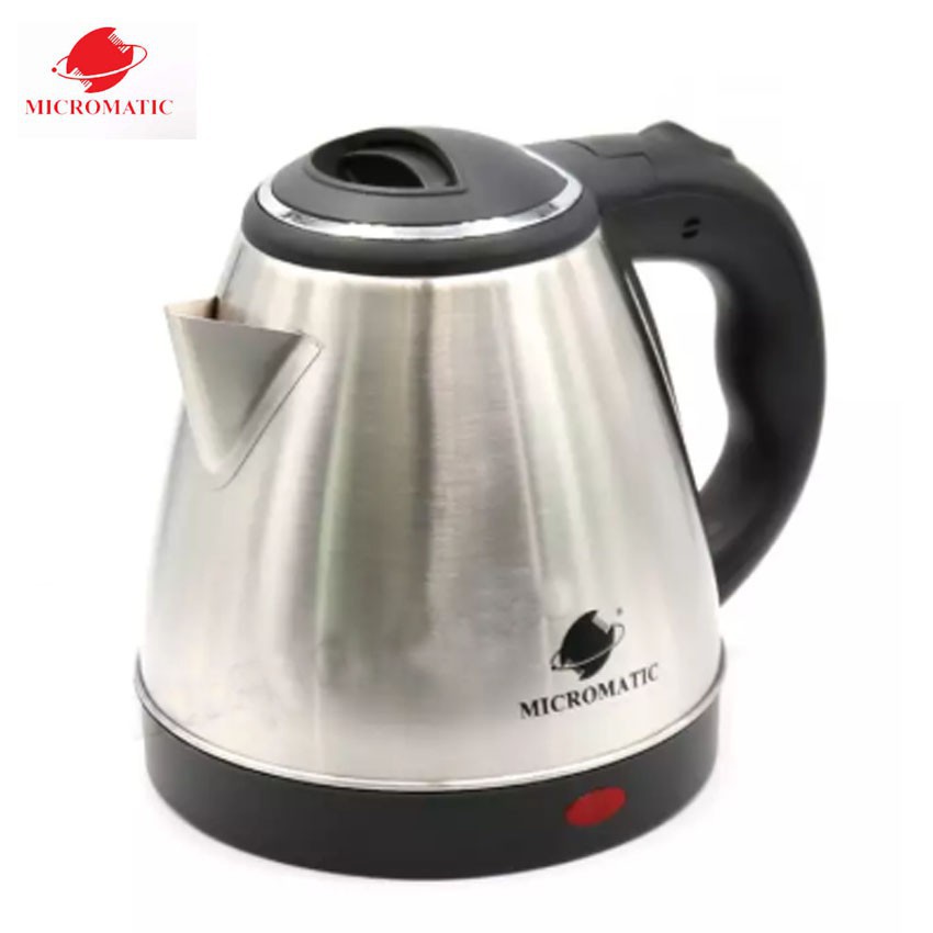 Micromatic Electric Kettle 1.2L Stainless Steel | Lazada PH
