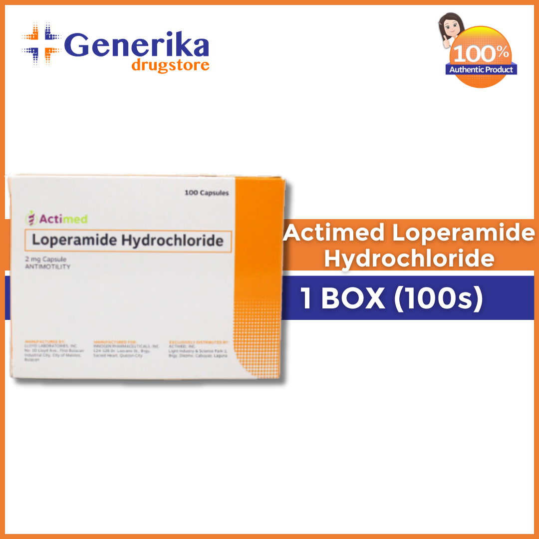 Actimed Loperamide Capsule 2mg | Lazada PH