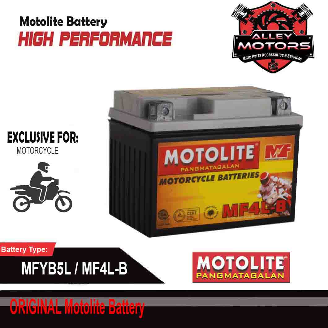 Motolite Battery MFYB5L / MF4L-B By Alley Motors | Lazada PH