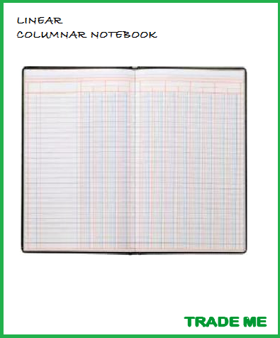 LINEAR COLUMNAR NOTEBOOK 14 COLUMNS- (10PCS/PACK) | Lazada PH