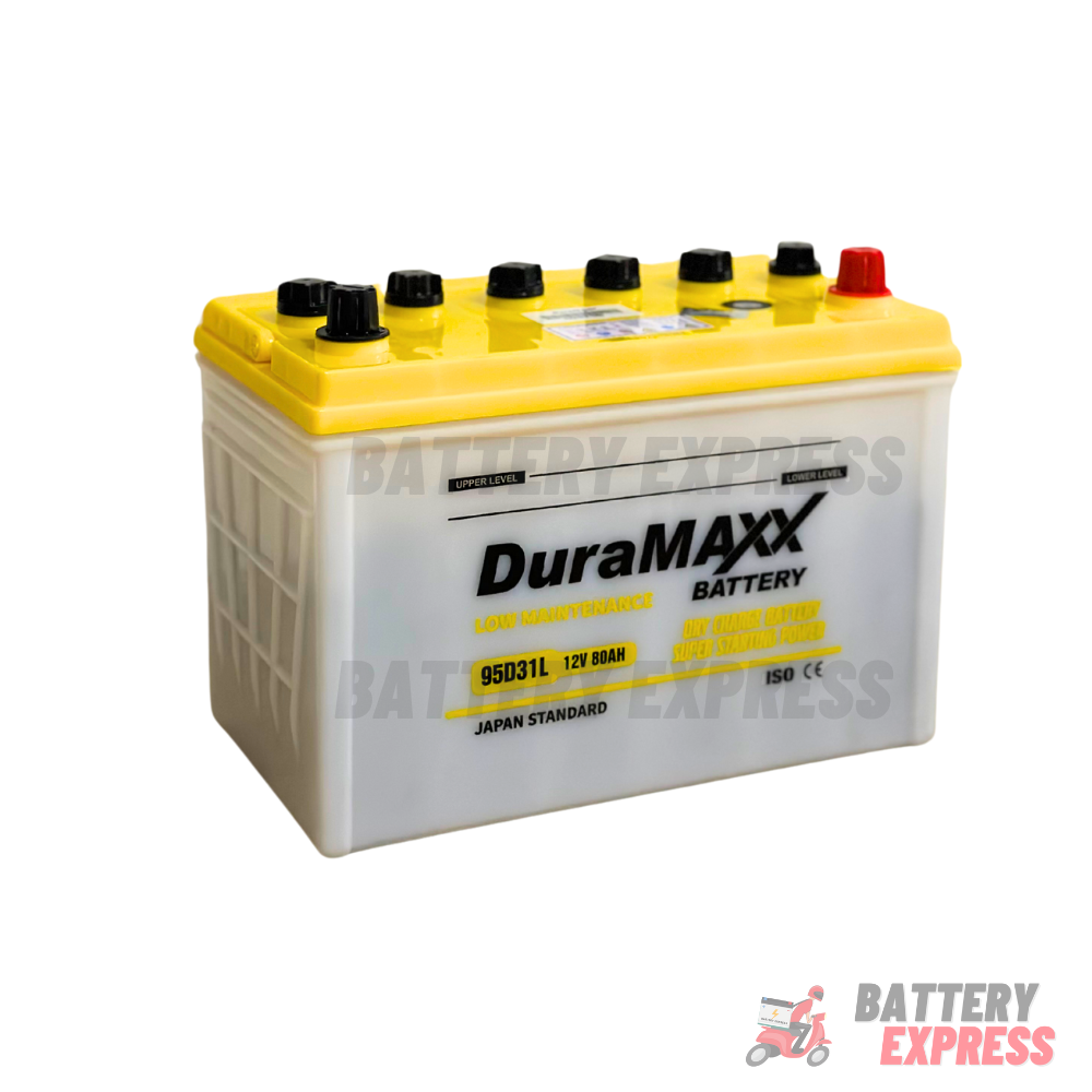 3SM Low Maintenance - N70L / 95D31L Duramax Battery for Car, Truck and ...