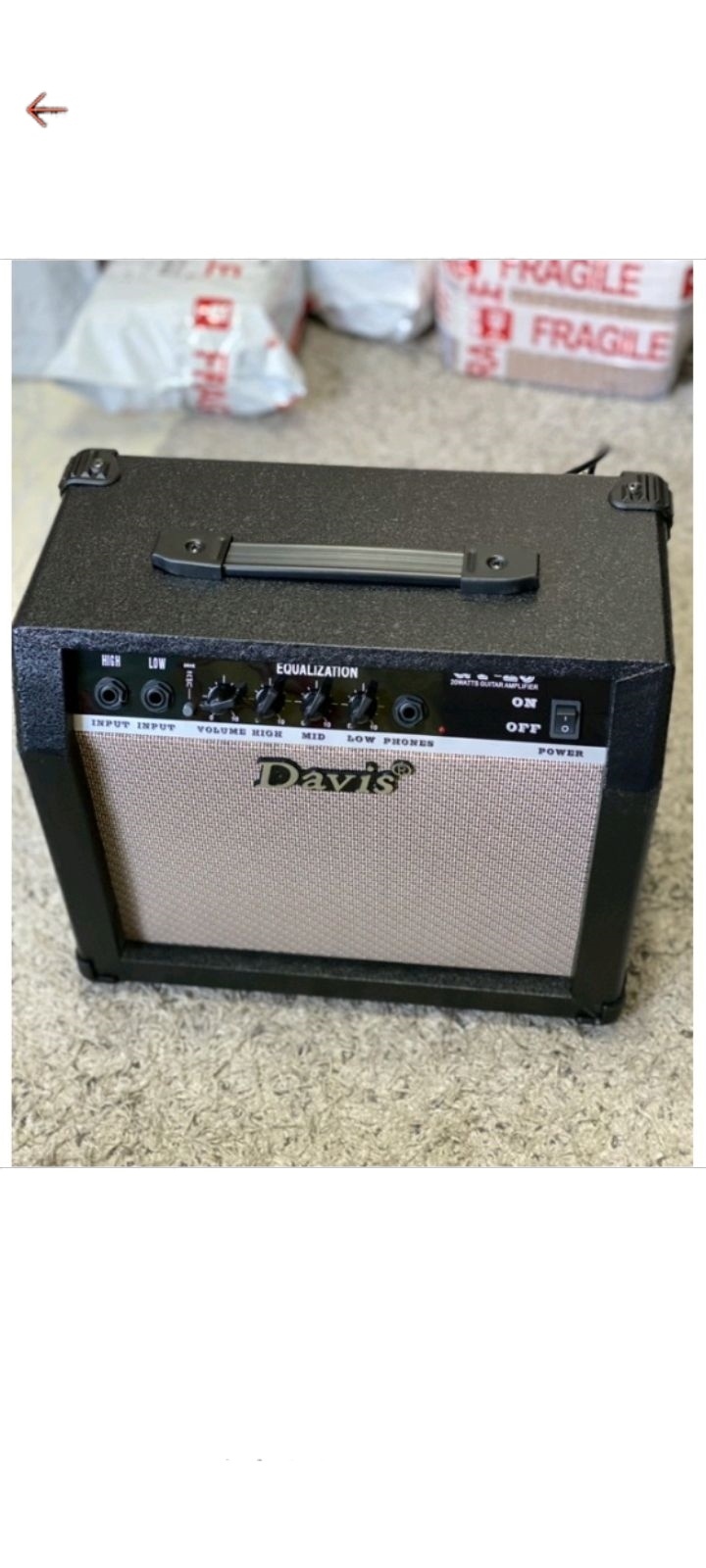 【Spot goods】 JD Trading x DAVIS Amplifier GT20 Amplifier for acoustic ...