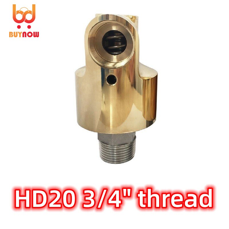 HD20 DN20 3/4 inch rotating joint 360 rotary joint Water air oil swivel ...