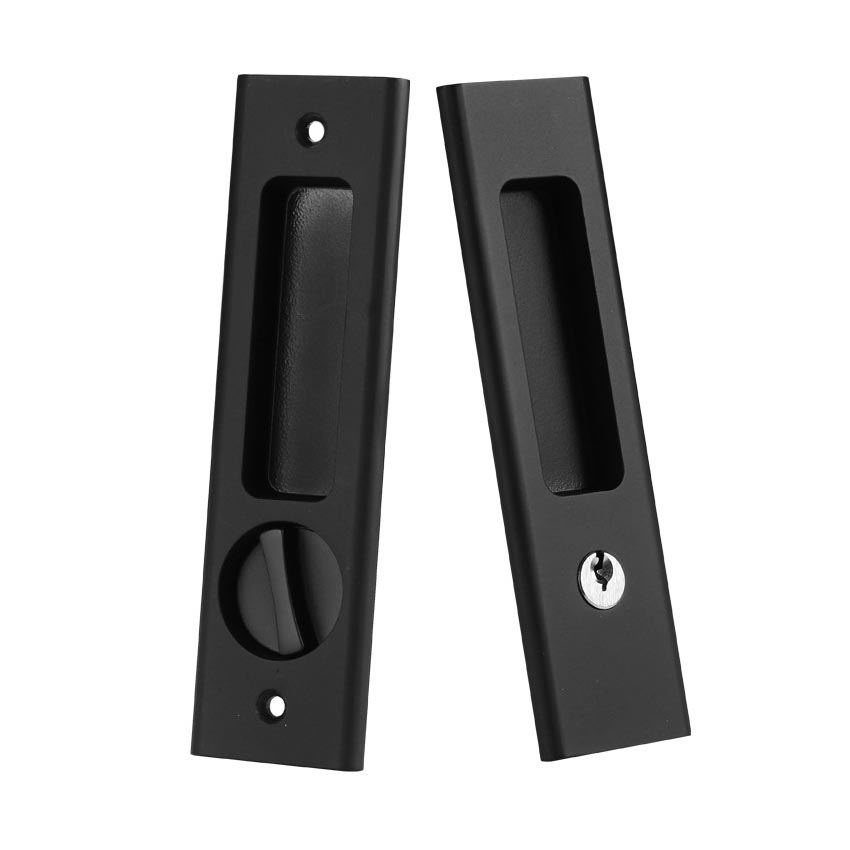 【Ship from Manila】Sliding Door Lock With Flush Recessed Handle ...