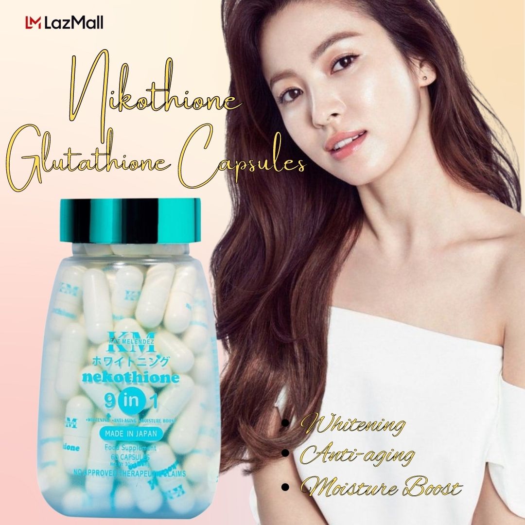 Authentic Nekothione Glutathione Capsules Whitening Anti-aging ...