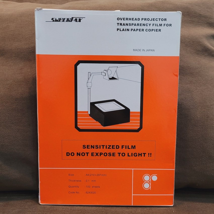 BEST SALE!!﹉ ⊕ Acetate Superfax Overhead Projector Transparency Film ...