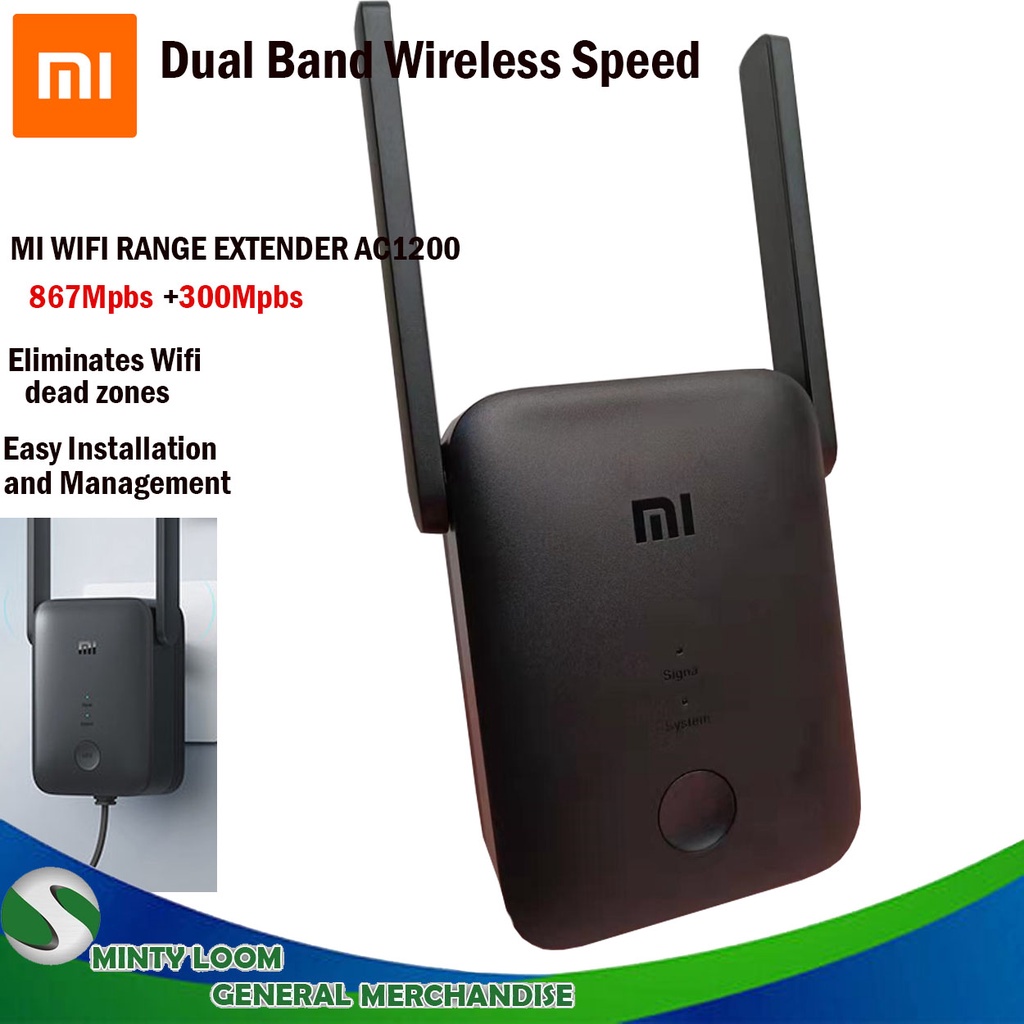 Xiaomi RA75 Mi WiFi Range Extender AC1200 | Lazada PH