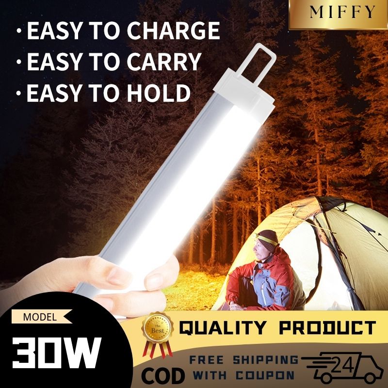 MIFFY LED Light Emergency Charging Light 30W/50W/80W Rechargeable Emergency Light Camping Lamps ...