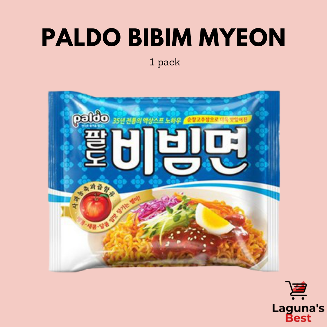Paldo Bibim Myun - Korean Instant Ramen Cold Noodle (Sweet Spicy ) 1 ...