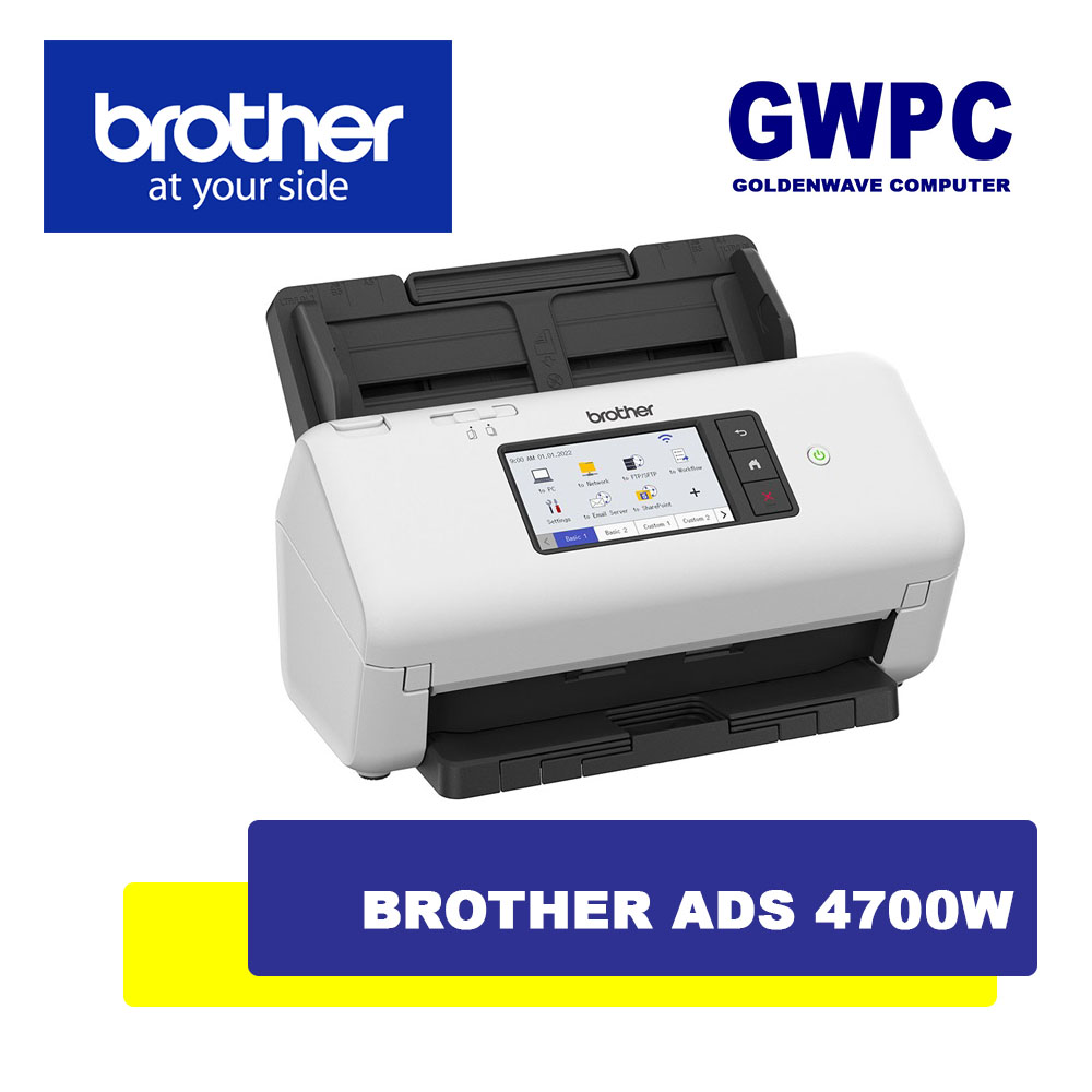 Brother ADS-4700W Professional Desktop Document Scanner ADS 4700W ...