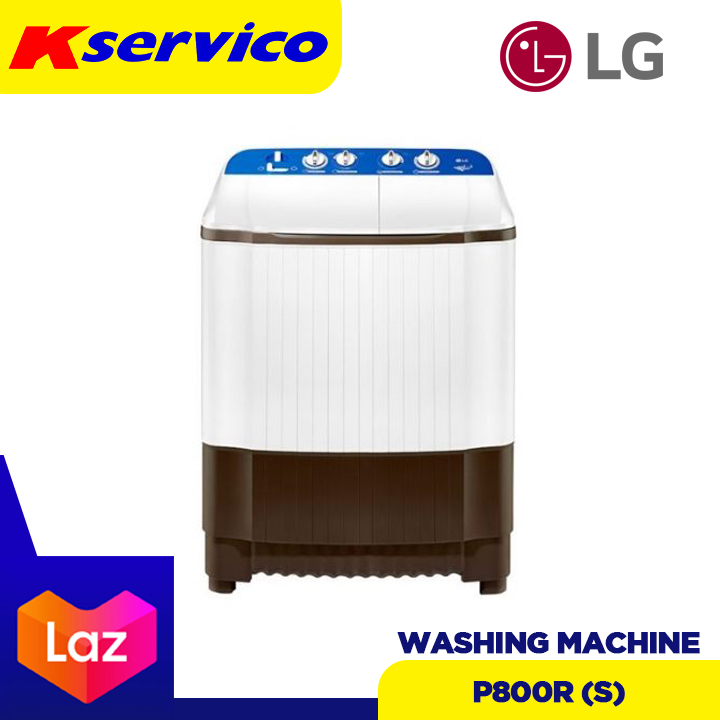 LG TWIN TUB P800R S (8KG) | Lazada PH
