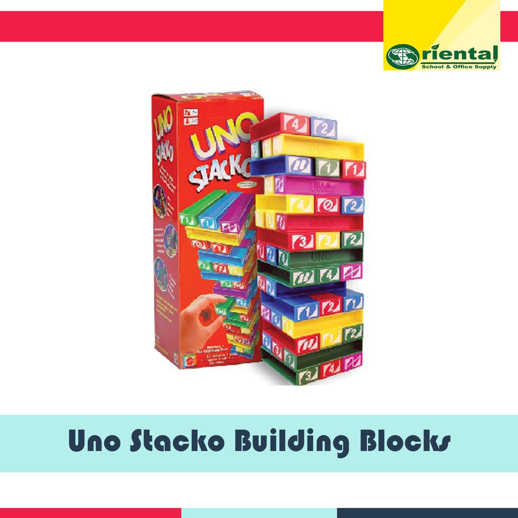 Stacko Building Blocks - Colorful Building Blocks | Lazada PH