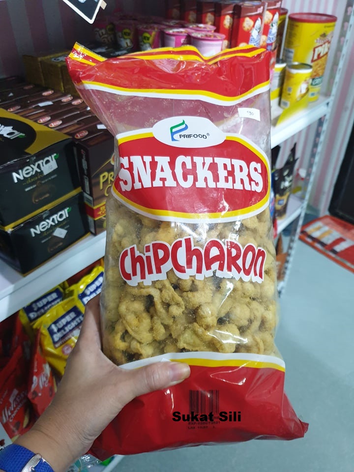 Snackers Chipcharon Lechon Kawali Flavor, Suka't Sili, Pinoy Bawang ...