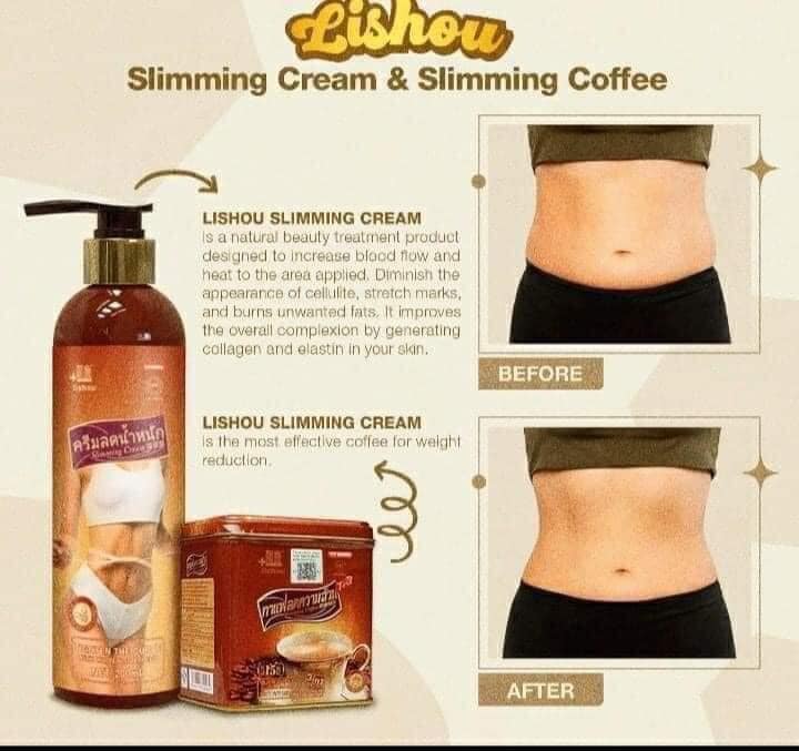 Lishou Slimming Cream (200ml) Original Slimming Lotion Authentic ...