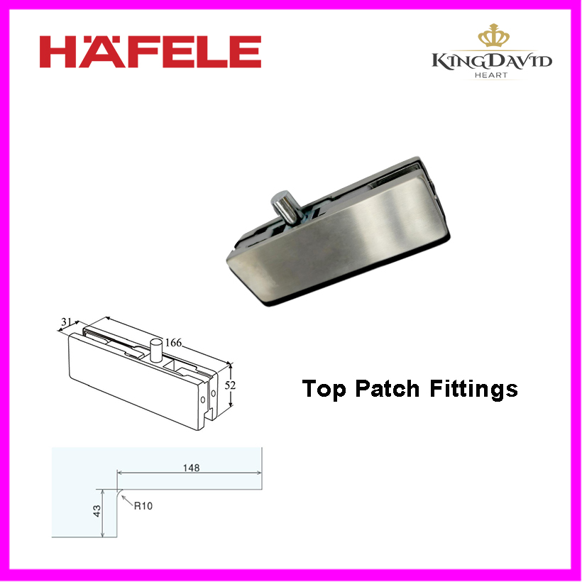 Hafele Top Patch Fittings | Lazada PH