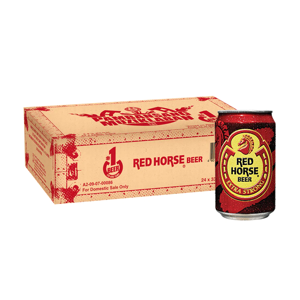 RED HORSE BEER EXTRA STRONG 330 ML [ 1CASE ] | Lazada PH