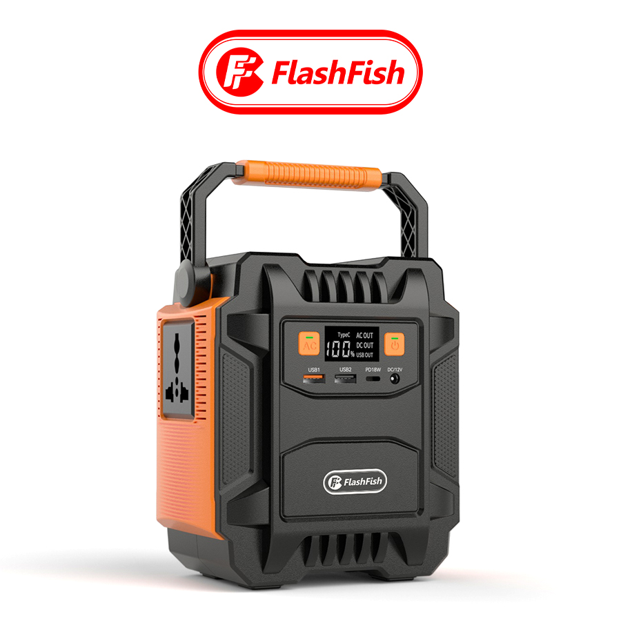 Flashfish A201 Solar Energy Storage Power Station 48000mAh/200W Outdoor Power Station 220V Fast ...