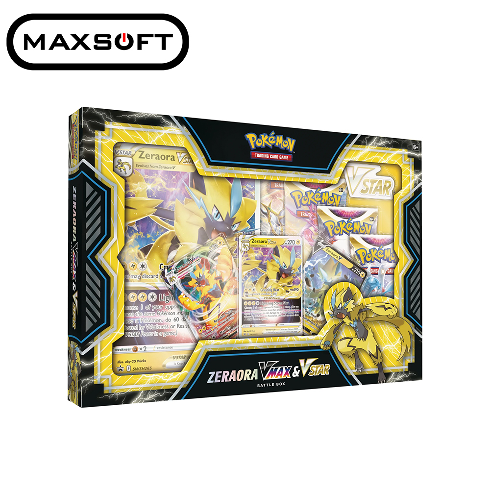 Pokémon TCG: Deoxys/Zeraora VMAX & VSTAR Battle Box | Lazada PH