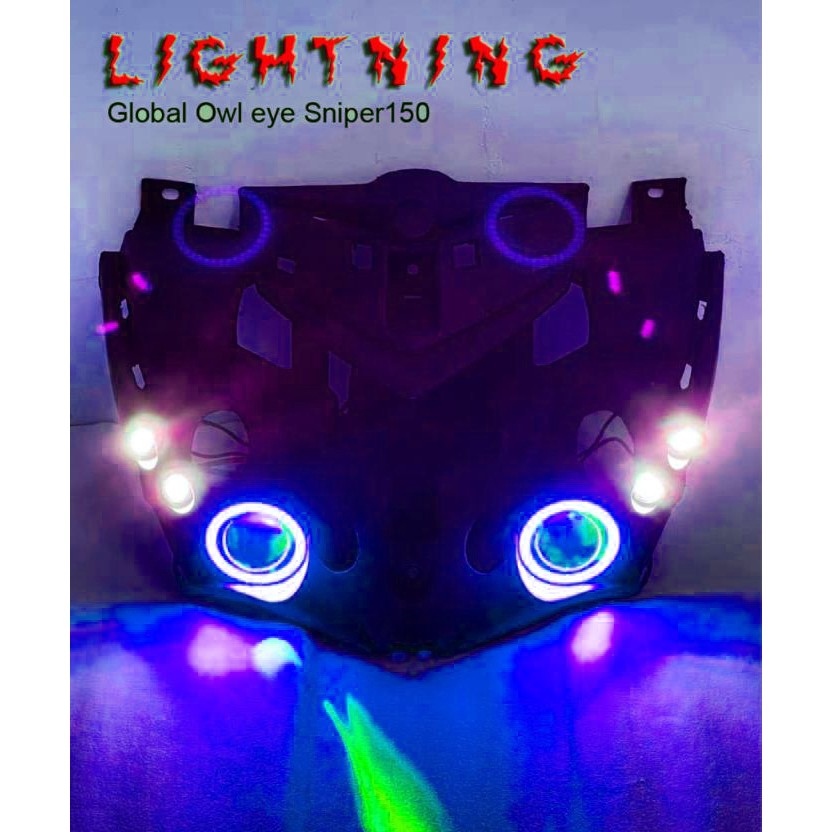 LED Global owl eye Sniper150 LC150 | Lazada PH