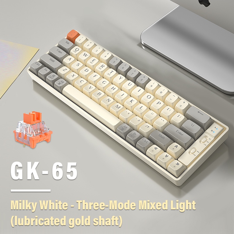【Free Gift】Langtu G1000/GK65 Wireless Mechanical Keyboard 3 Mode ...