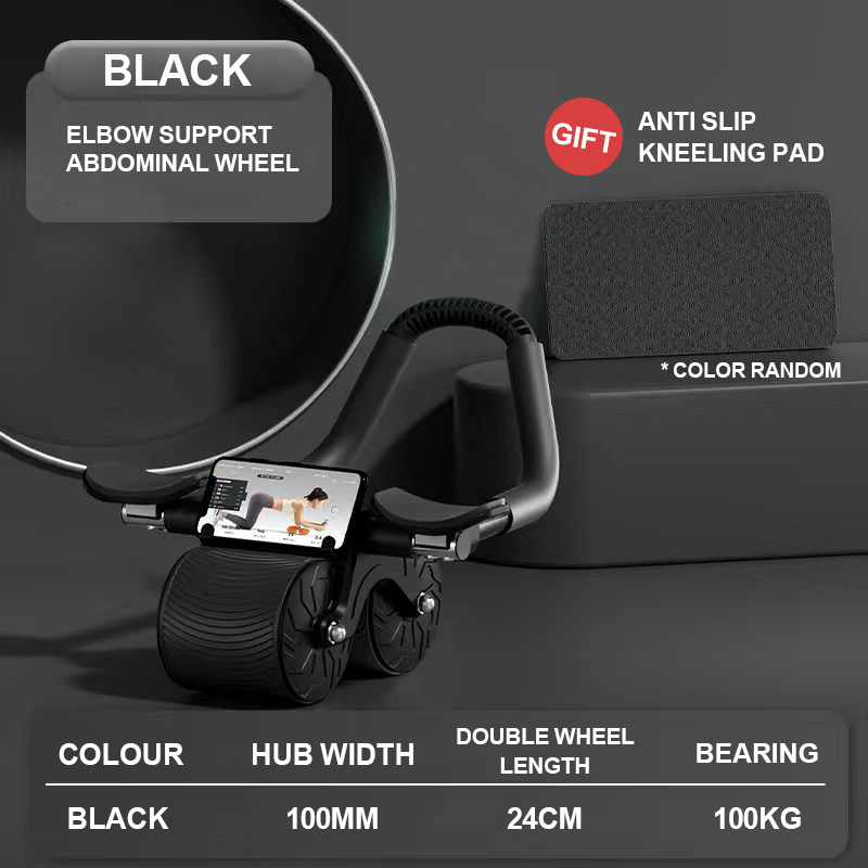 Beginner-Abdominal Roller Wheel Abdominal Wheel Automatic Rebound ...