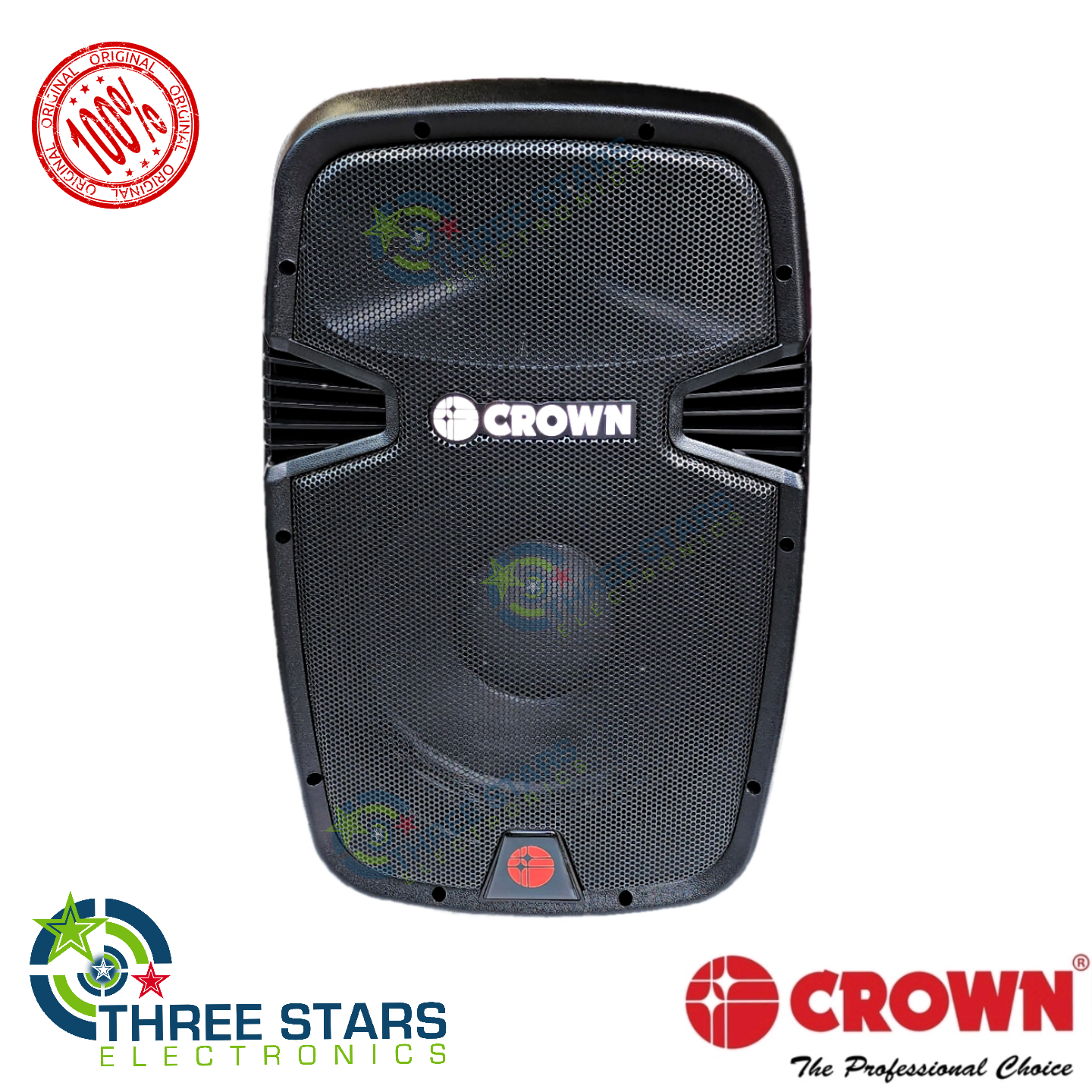 2022 Original CROWN PRO-2008R Portable Trolly Speaker 250watts RMS 12 ...