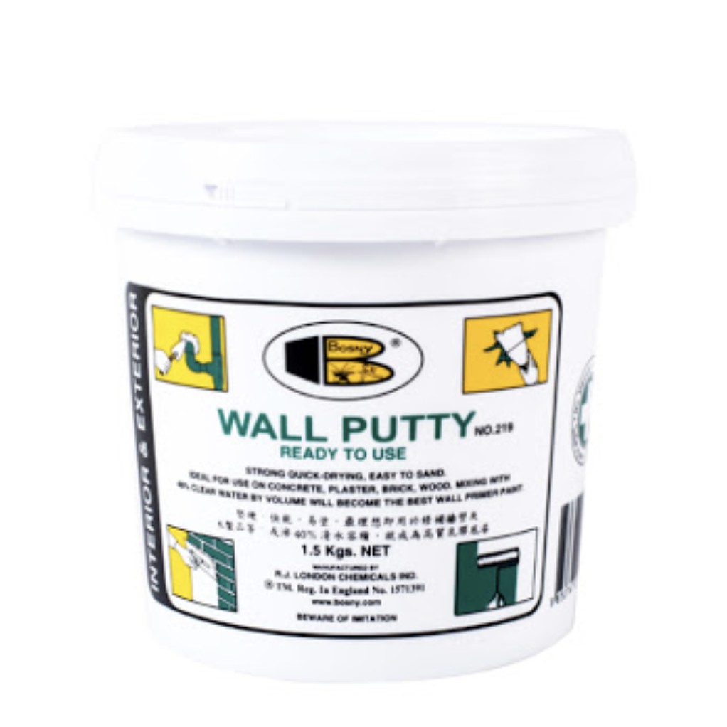 BOSNY Wall Putty 500g | Lazada PH