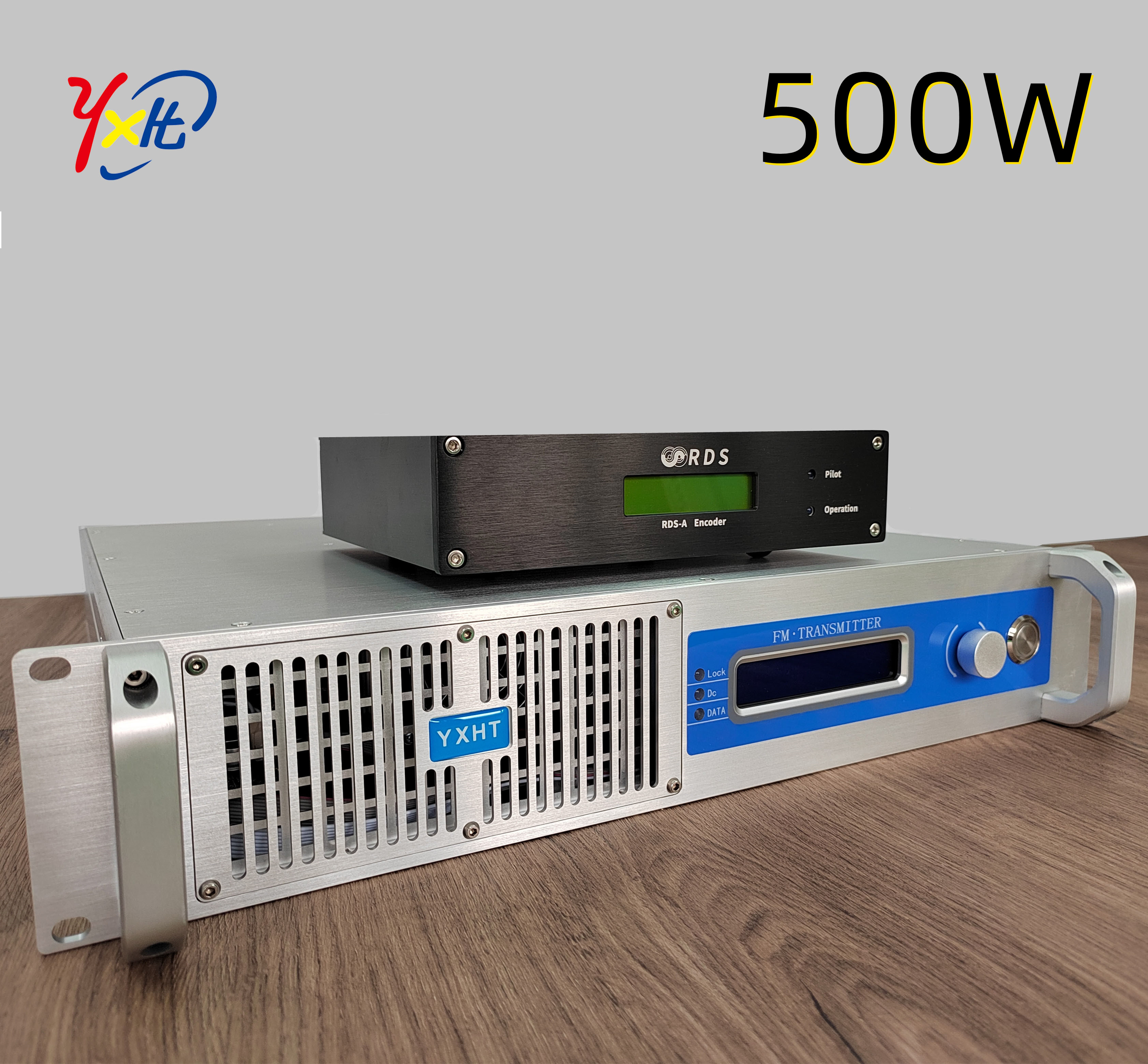 (Total price 114400PHP)YXHT NEW light-weight 500W FM Broadcast Transmitter + Digital Rds Encoder ...